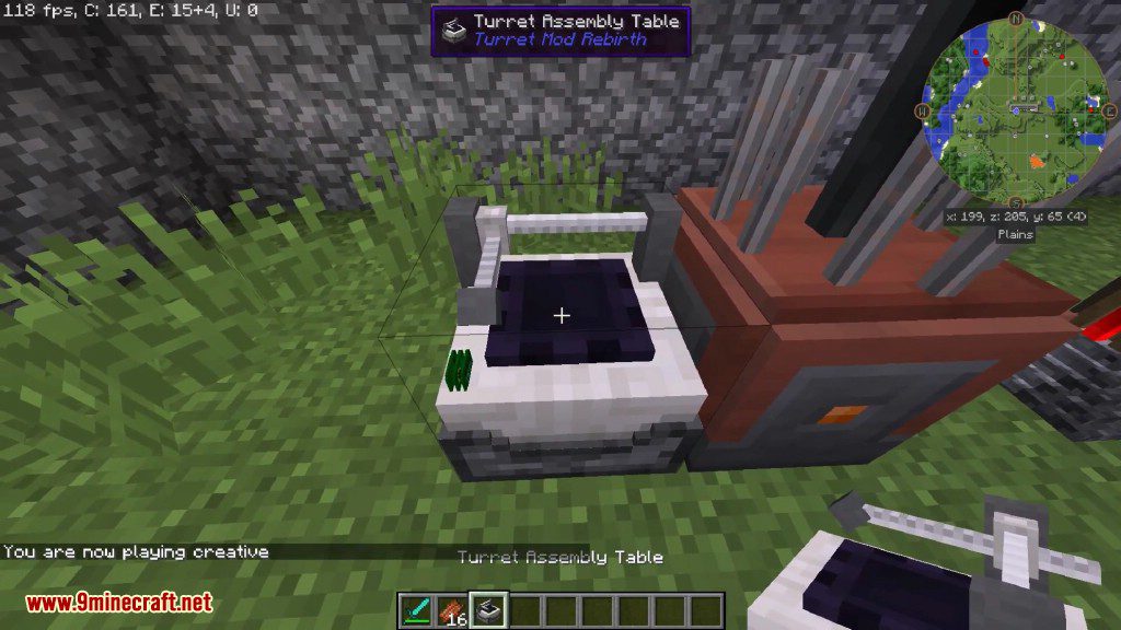 Turret Rebirth Mod - 1Minecraft
