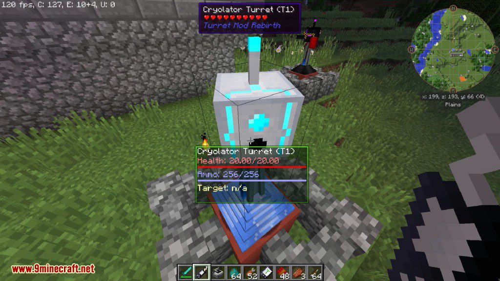 Turret Rebirth Mod - 1Minecraft