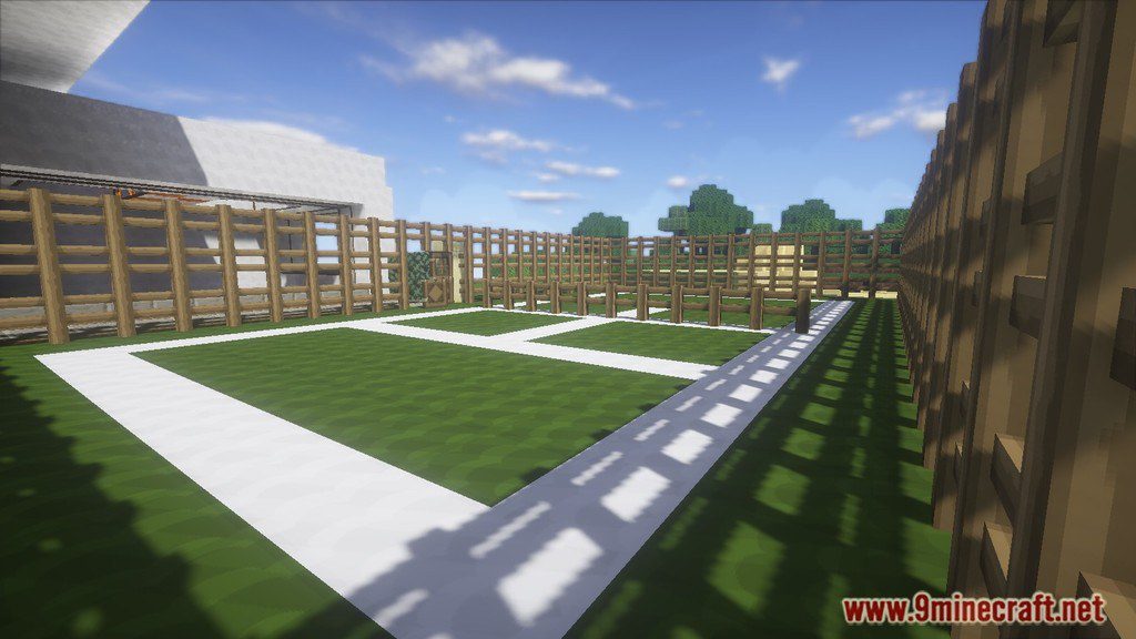 Minecraft Modern House Map - 1Minecraft