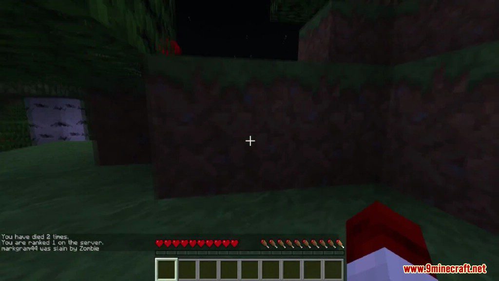 Death Counter Mod - 1Minecraft