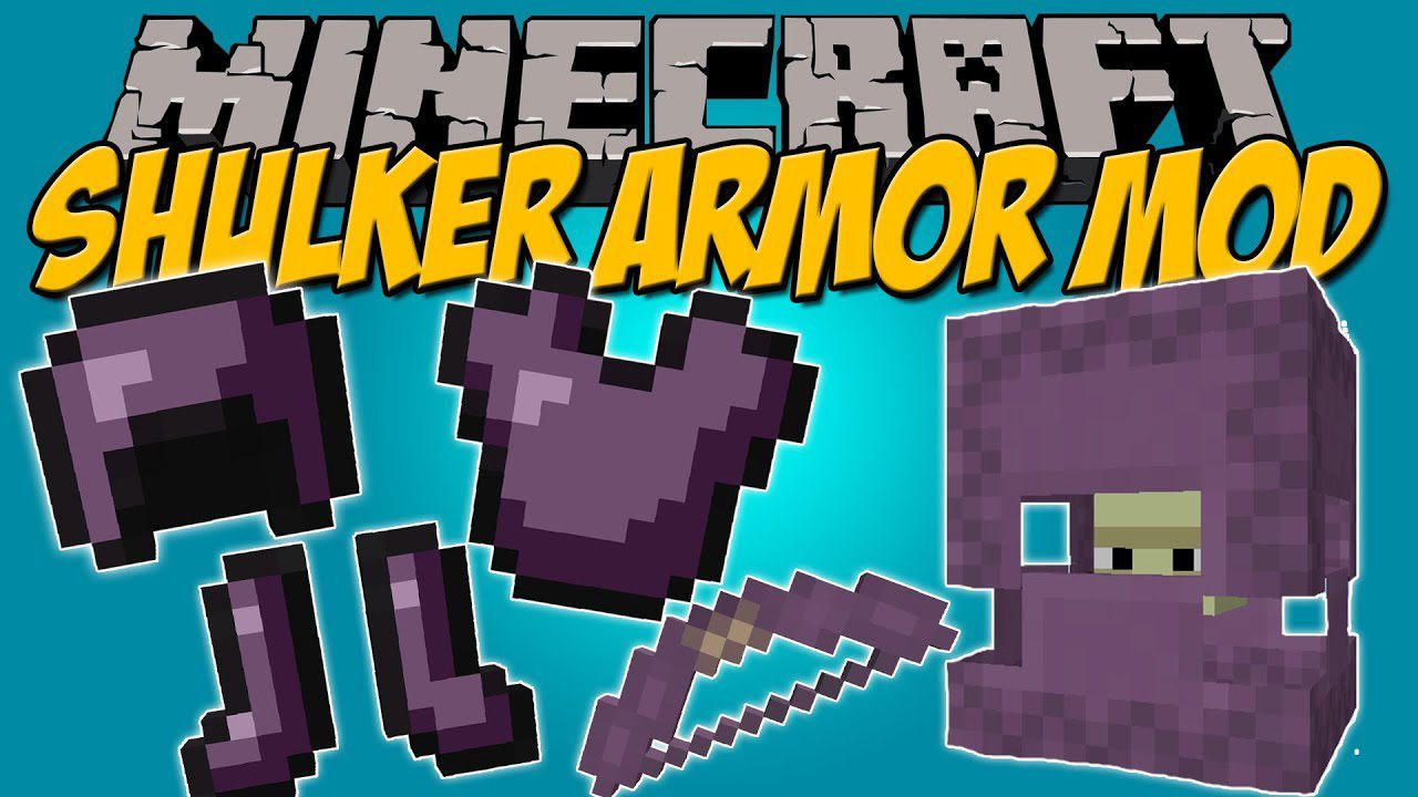 Shulker Armor Mod - 1Minecraft