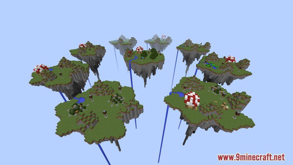 Obsidian Islands Pvp Map - 1Minecraft