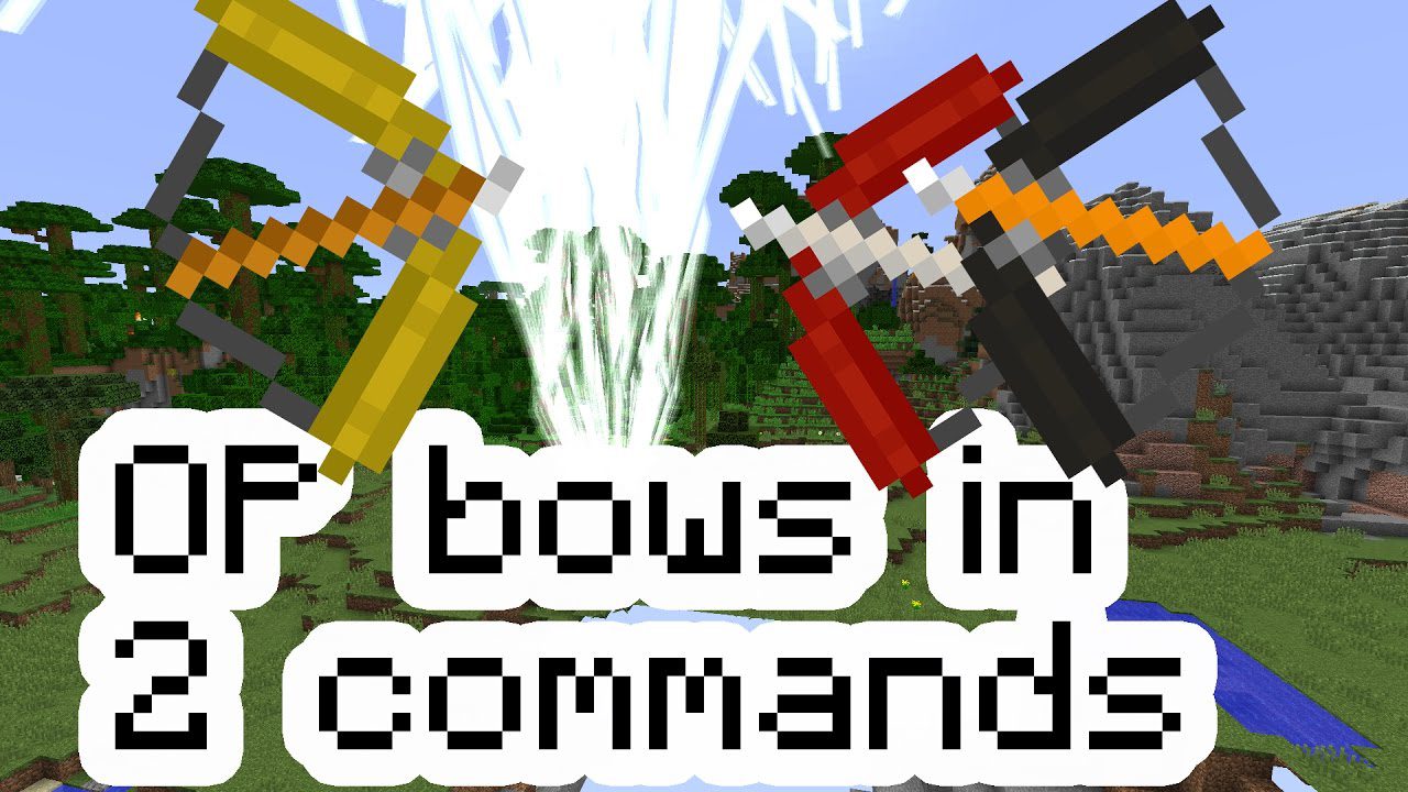 Op Bows Command Block - 1Minecraft