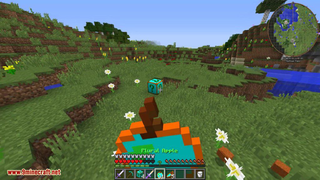 Lucky Block Plural Mod - 1Minecraft
