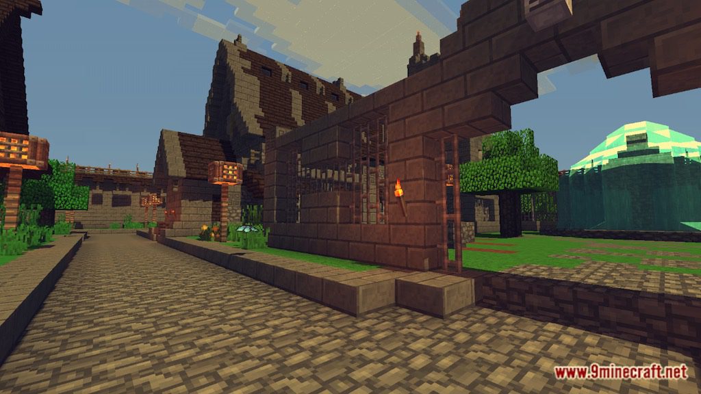 Medieval Fantasy Town Map - 1Minecraft