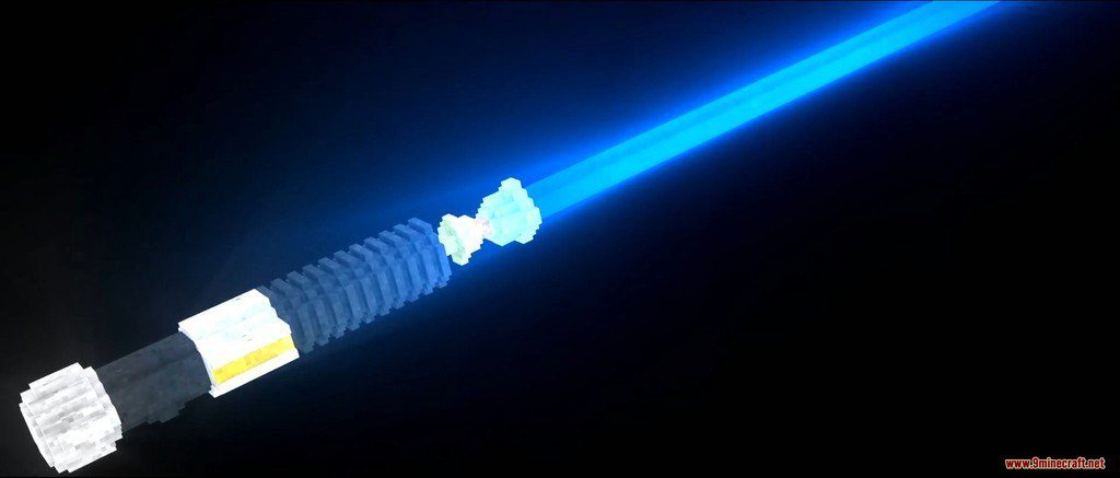 Glowing 3d Lightsabers Resource Pack - 1Minecraft