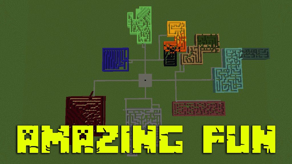 Amazing Fun Map - 1Minecraft