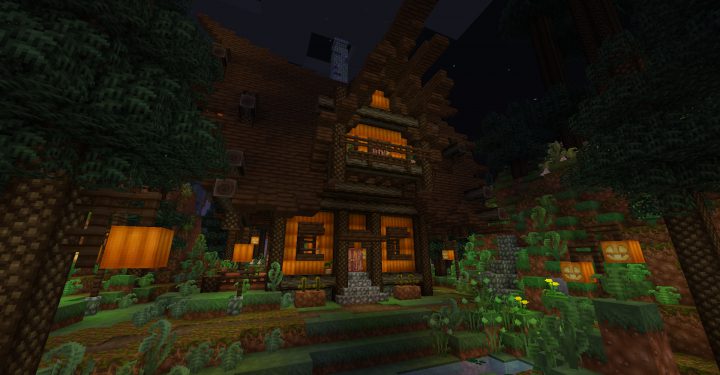 Pumpkin Resource Pack - 1Minecraft