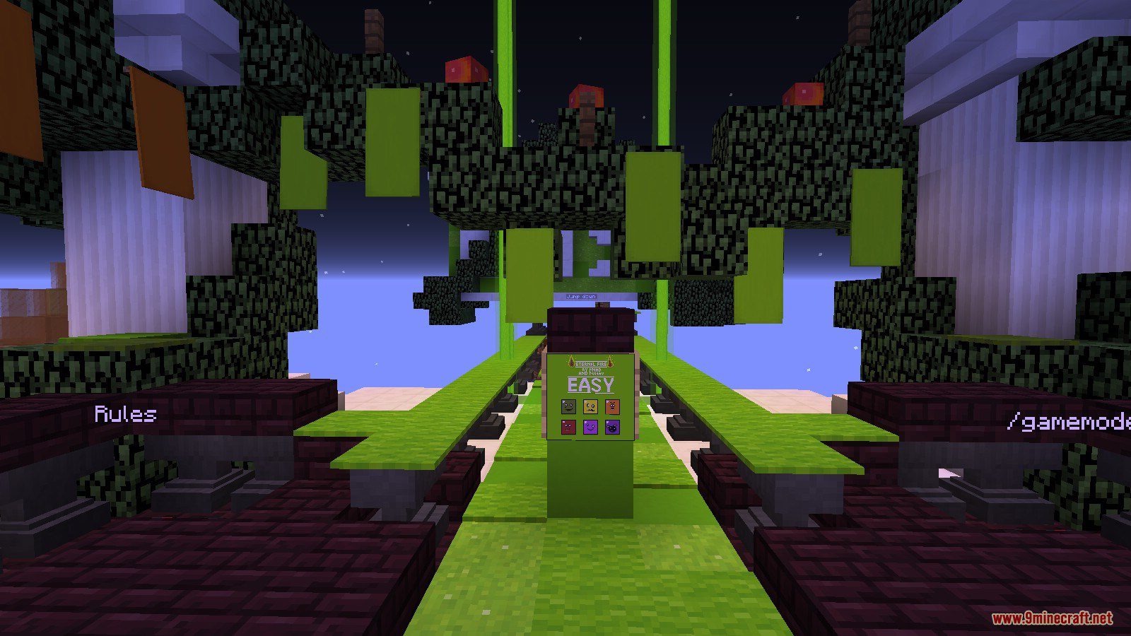 Eternal Fire Map - 1Minecraft