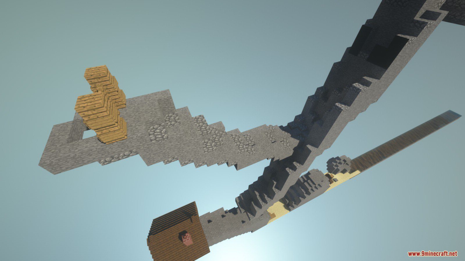 Getting Over It Map - 1Minecraft