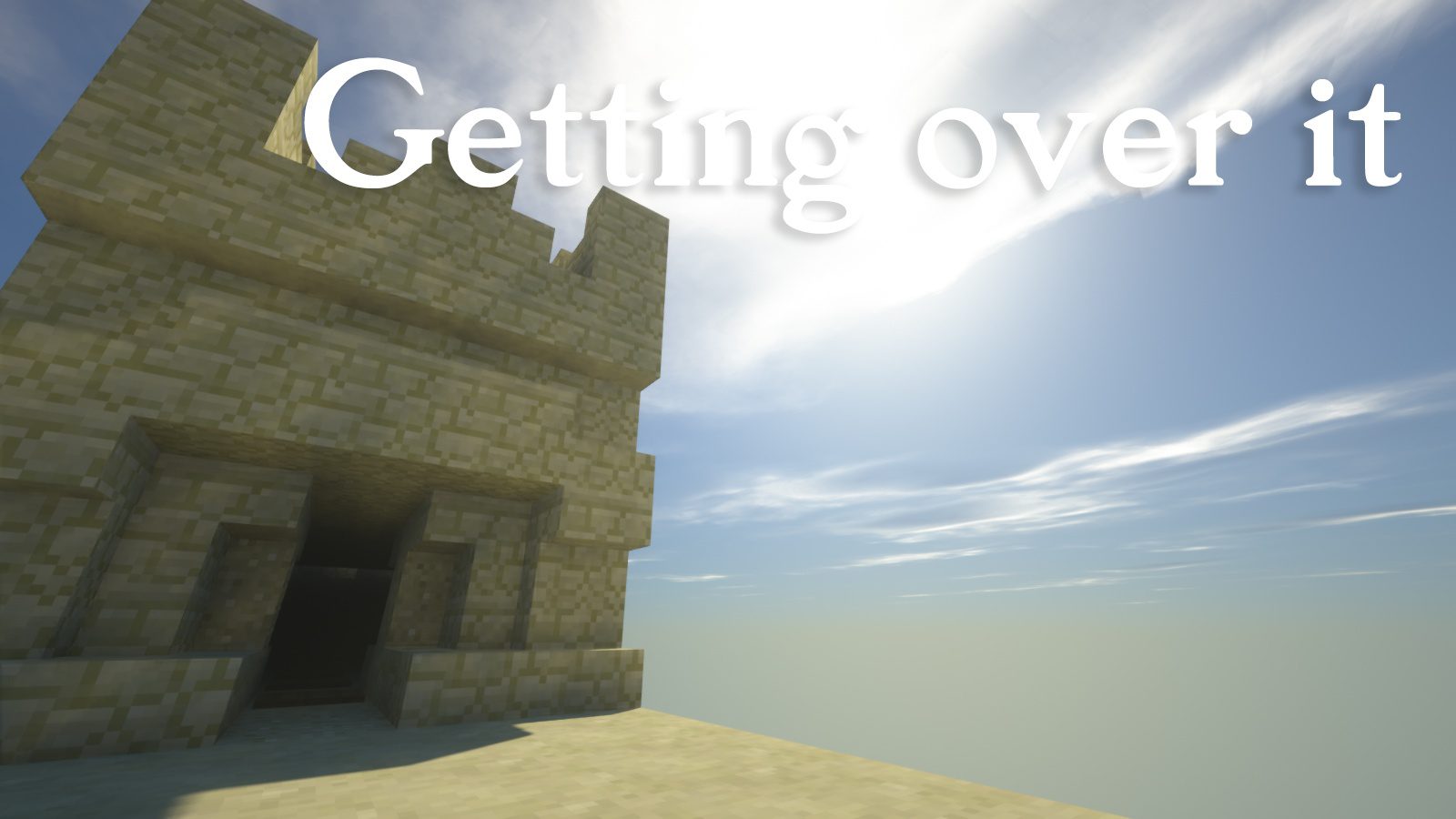 Getting Over It Map - 1Minecraft