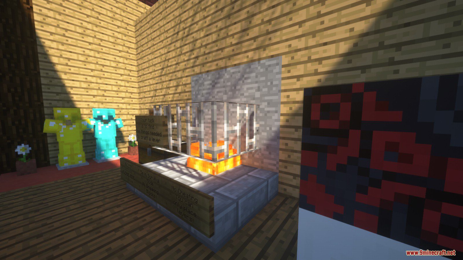 Make The Lever Map - 1Minecraft