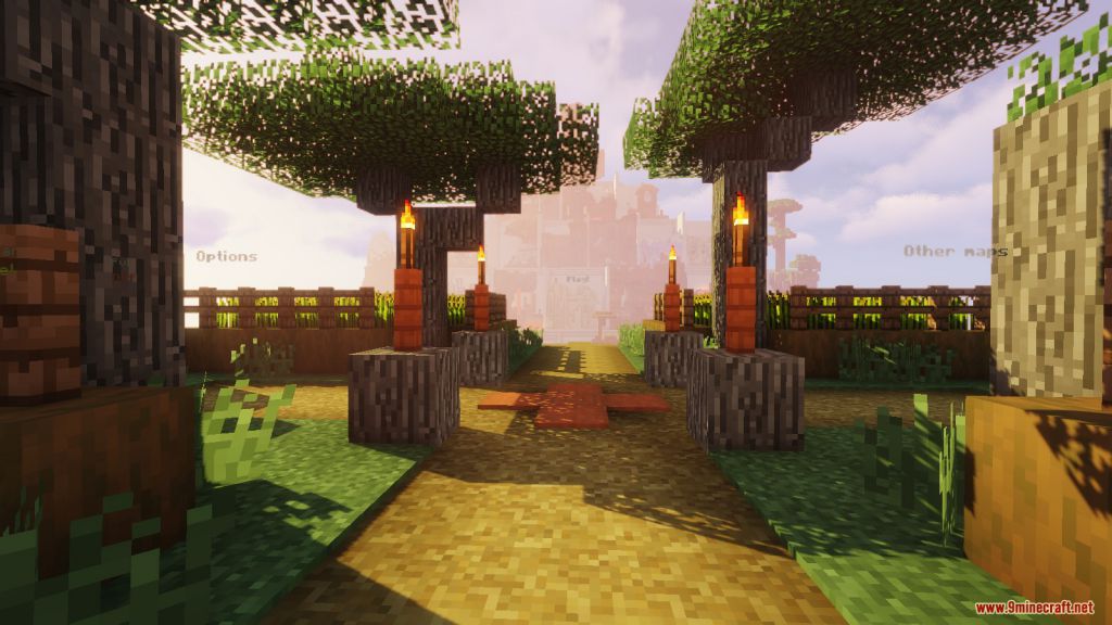 Parkour Pyramid Map - 1Minecraft