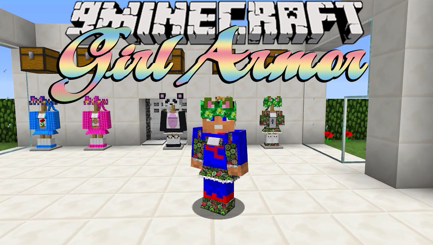 Girl Armor Mod - 1Minecraft