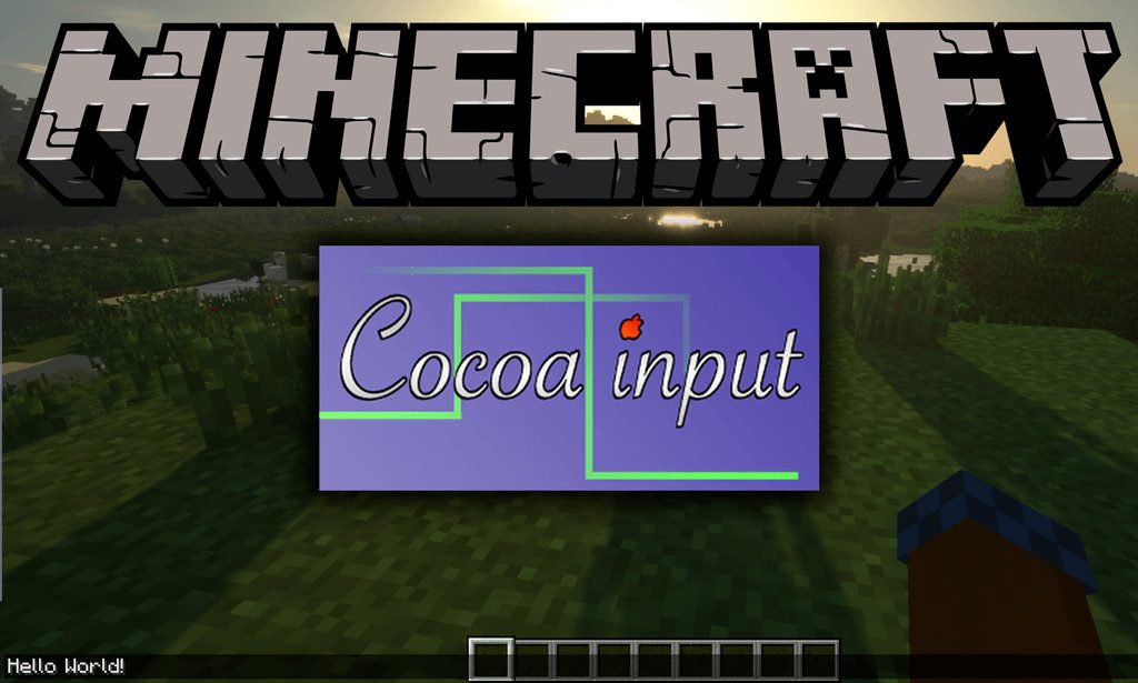Cocoainput Mod - 1Minecraft