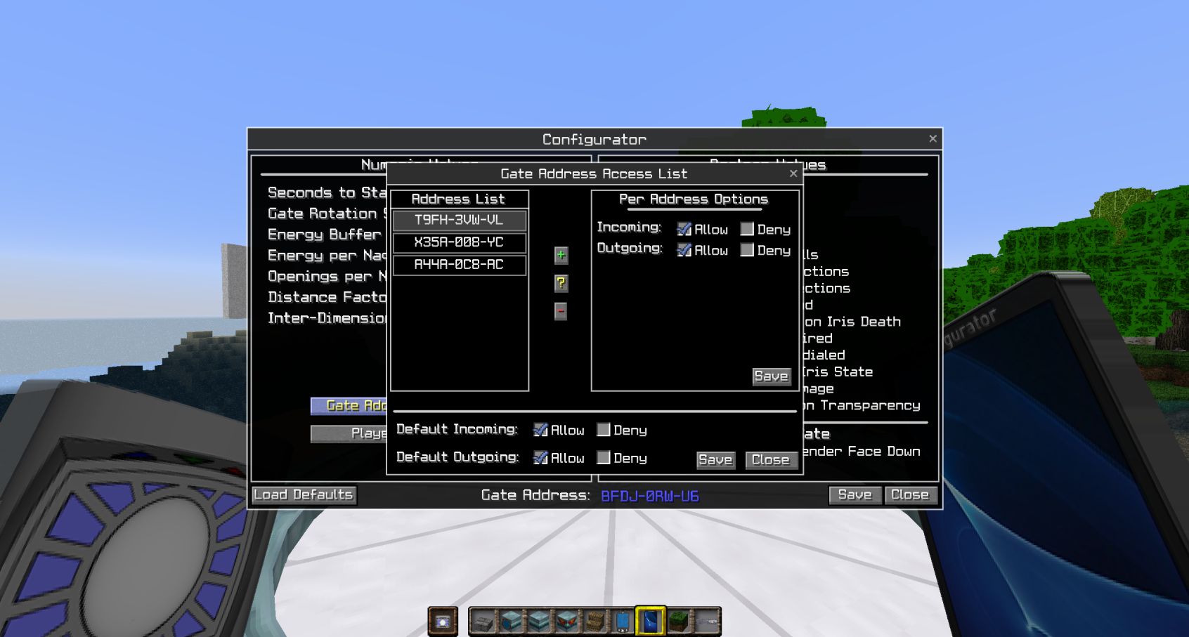 Stargate Network Mod - 1Minecraft
