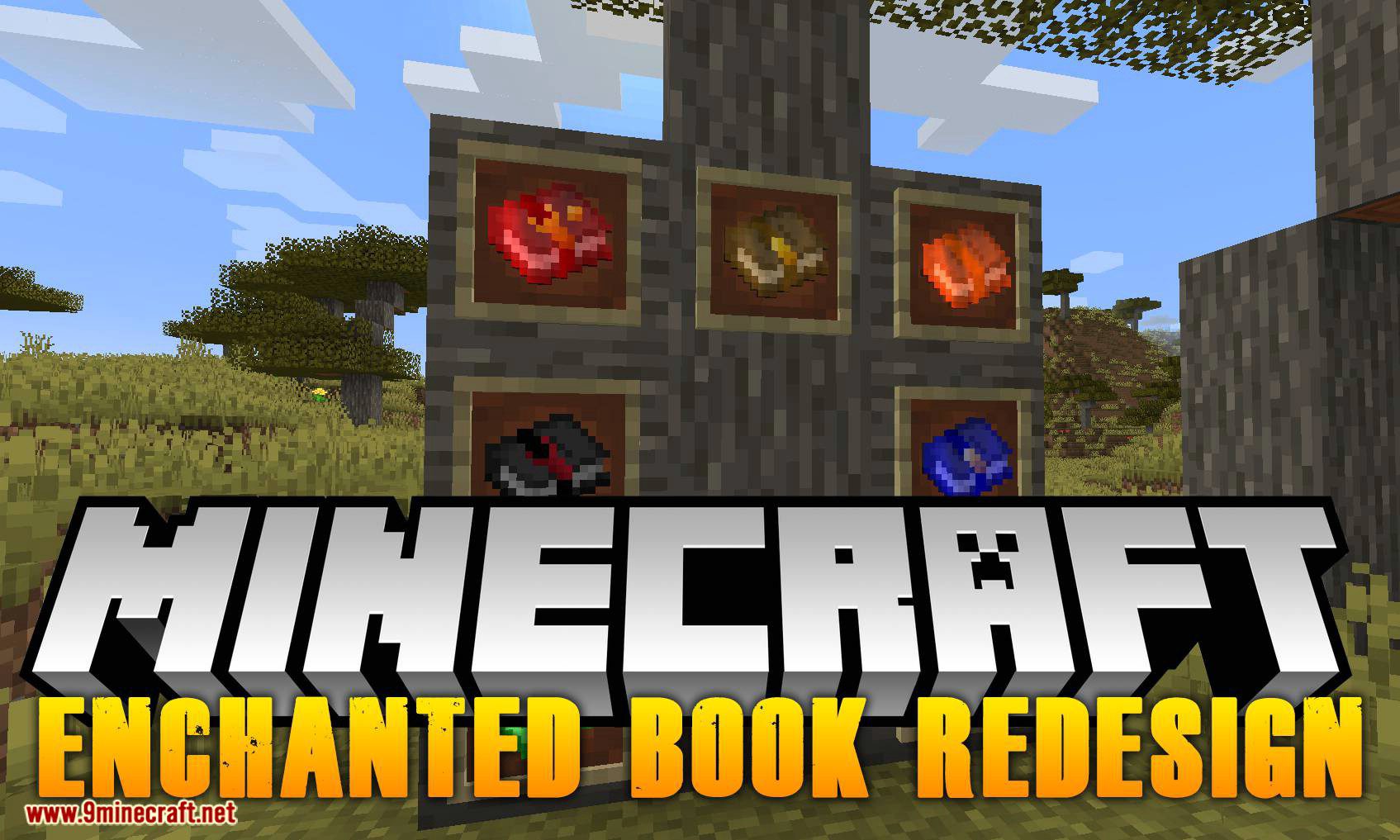 Enchanted Book Redesign Mod - 1Minecraft