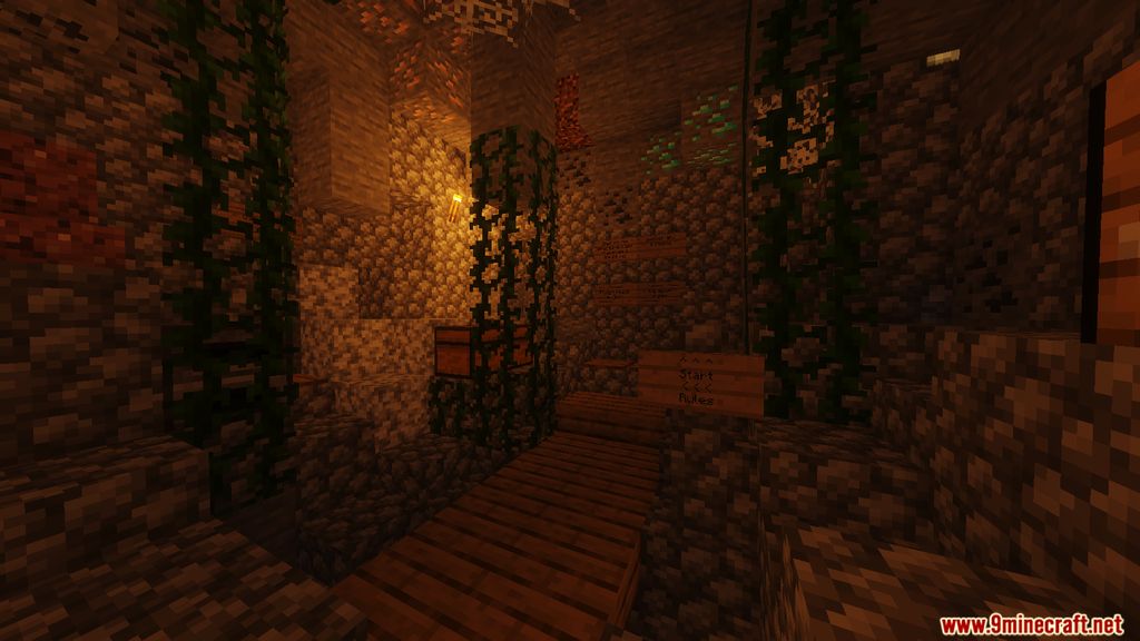 Landscaped Jump And Run Map - 1Minecraft