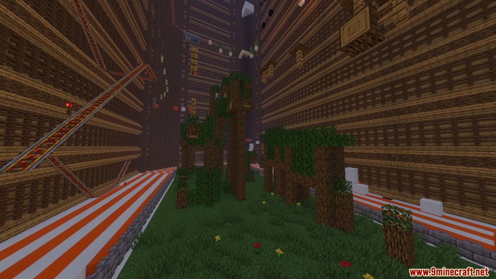 Landscaped Jump And Run Map - 1Minecraft