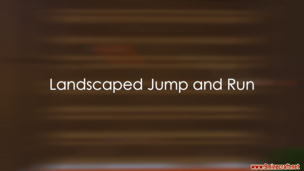 Landscaped Jump And Run Map - 1Minecraft