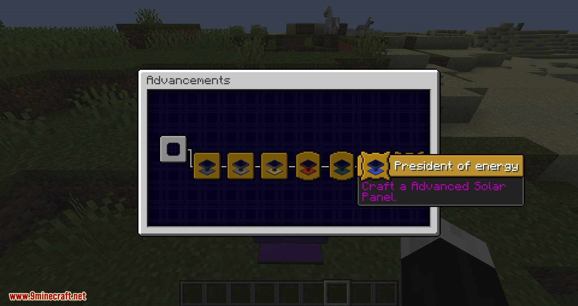 Solar Generation Mod - 1Minecraft