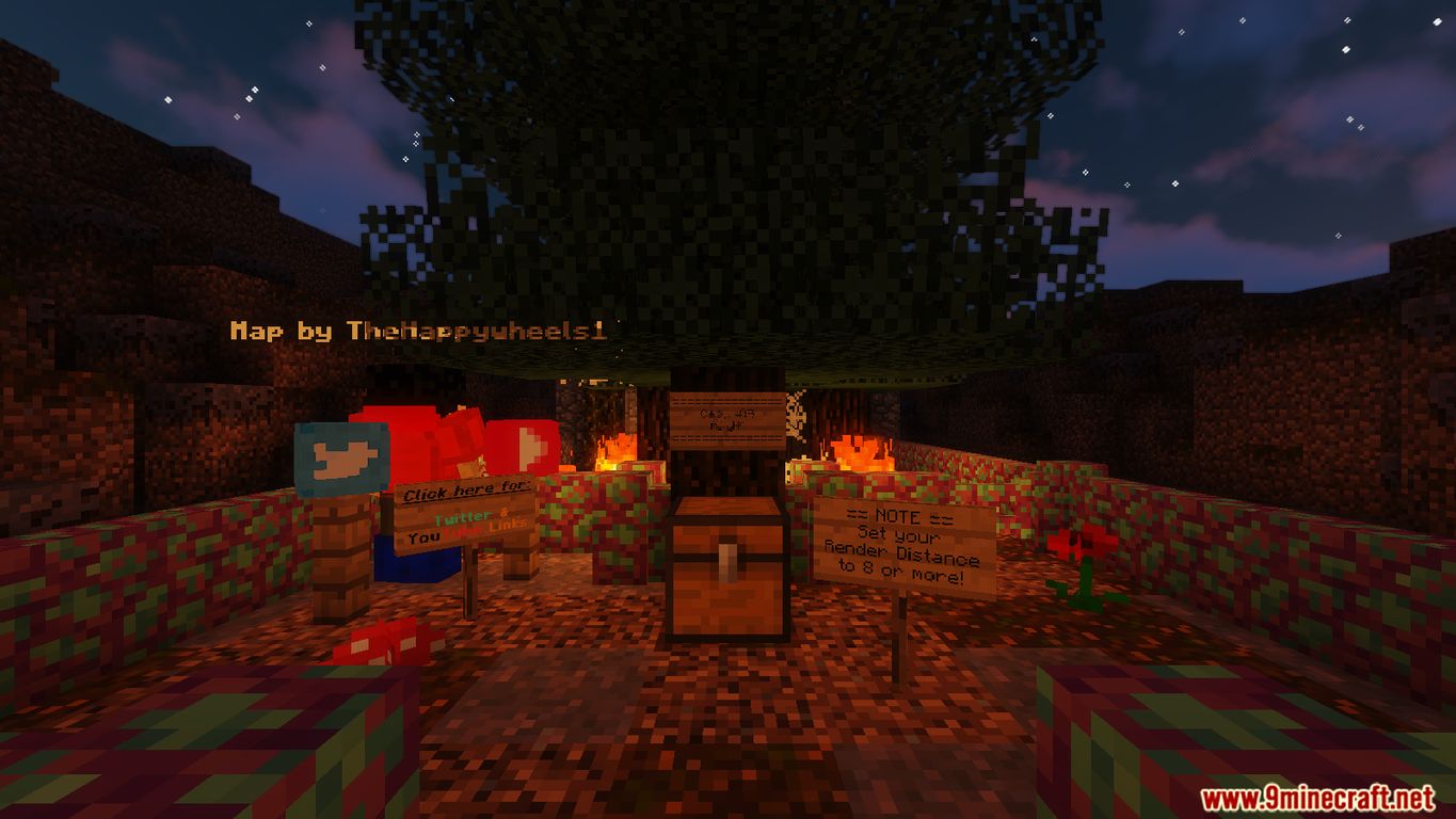 Unfair Pumpkin Map - 1Minecraft