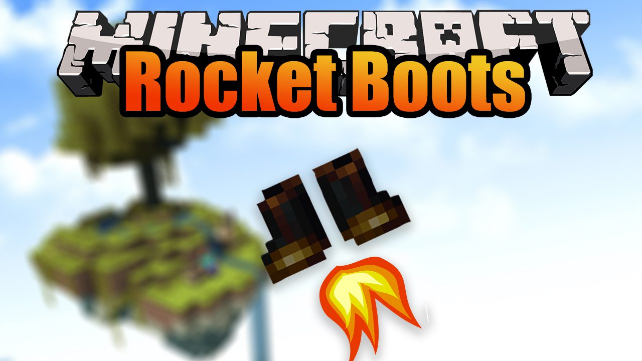 Rocket Boots Mod - 1Minecraft