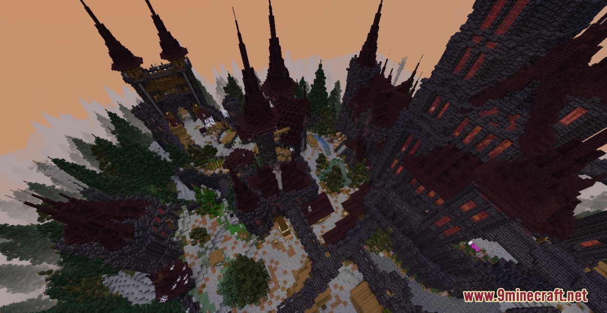 Montspire Castle Map - 1Minecraft