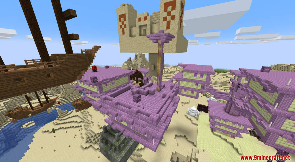 Minecraft But Random Structures Spawn Every Minute Data Pack - 1Minecraft