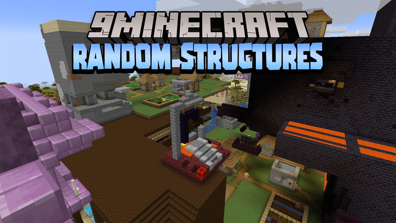 Minecraft But Random Structures Spawn Every Minute Data Pack 1minecraft