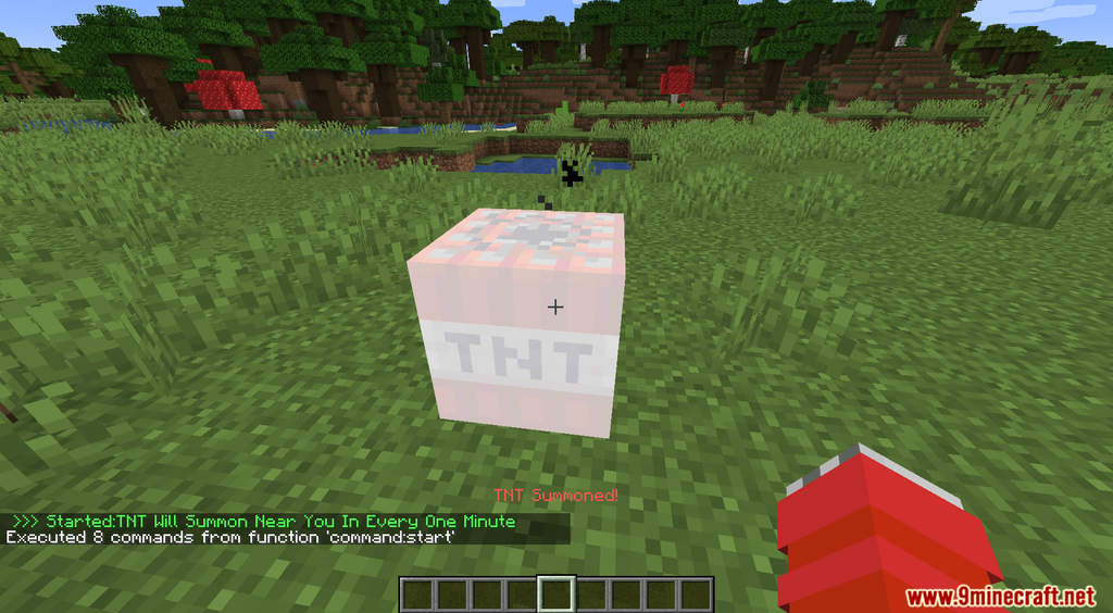 Minecraft But Tnt Spawns Every Minute Data Pack - 1Minecraft