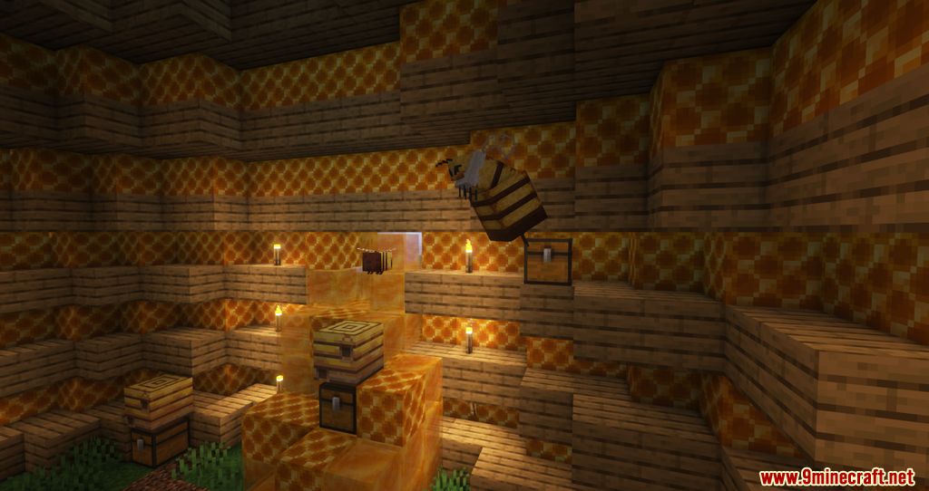 Queen Bee Mod - 1Minecraft