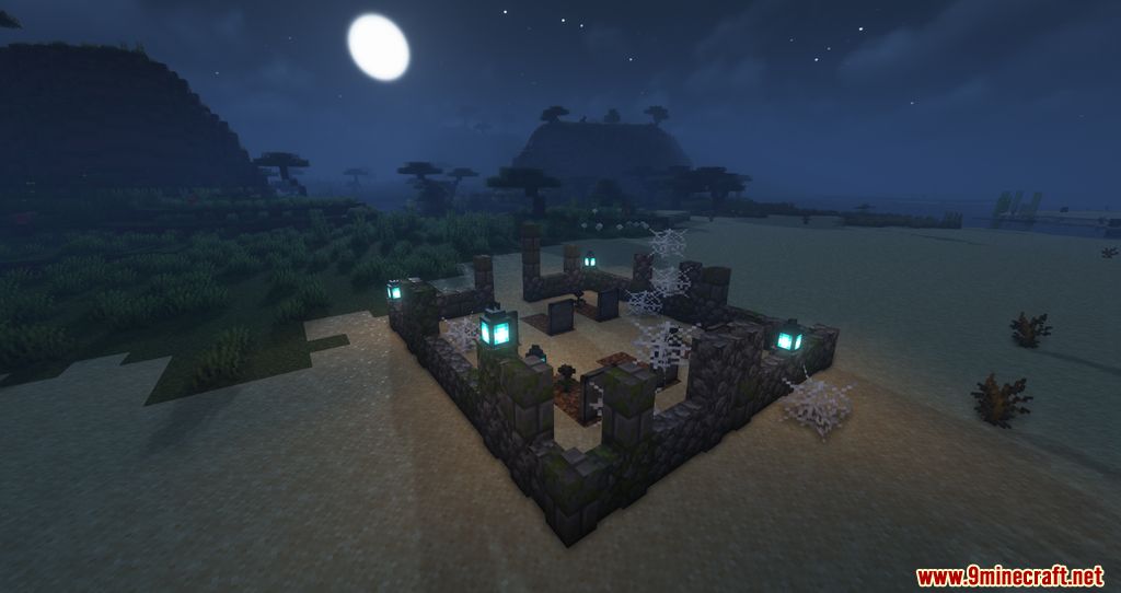 Simple Graves Mod - 1Minecraft