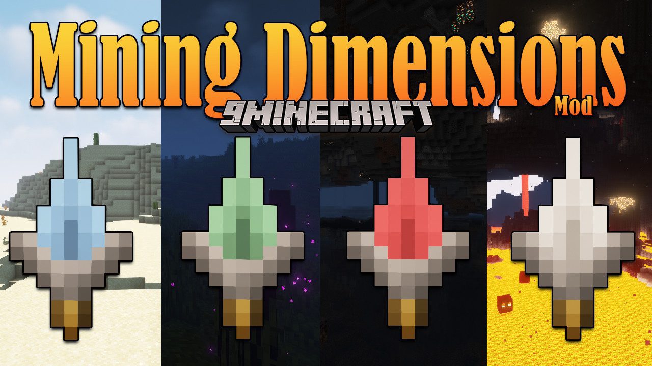 Mining Dimensions Mod - 1Minecraft
