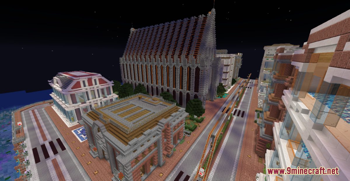 Radiant City Map - 1Minecraft