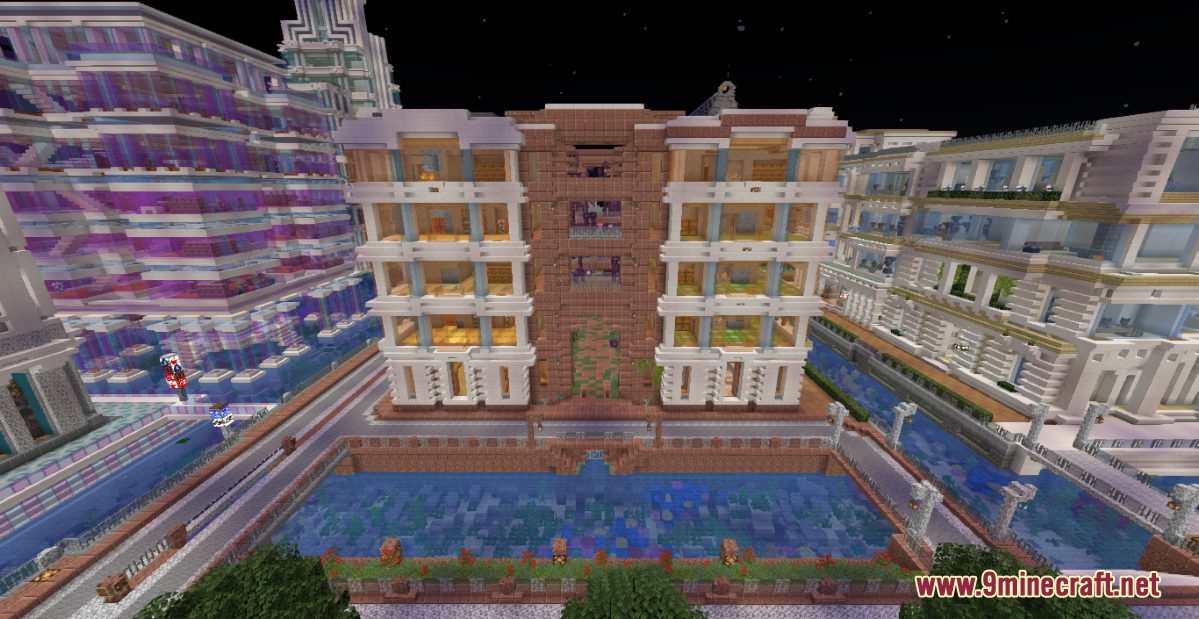 Radiant City Map - 1Minecraft