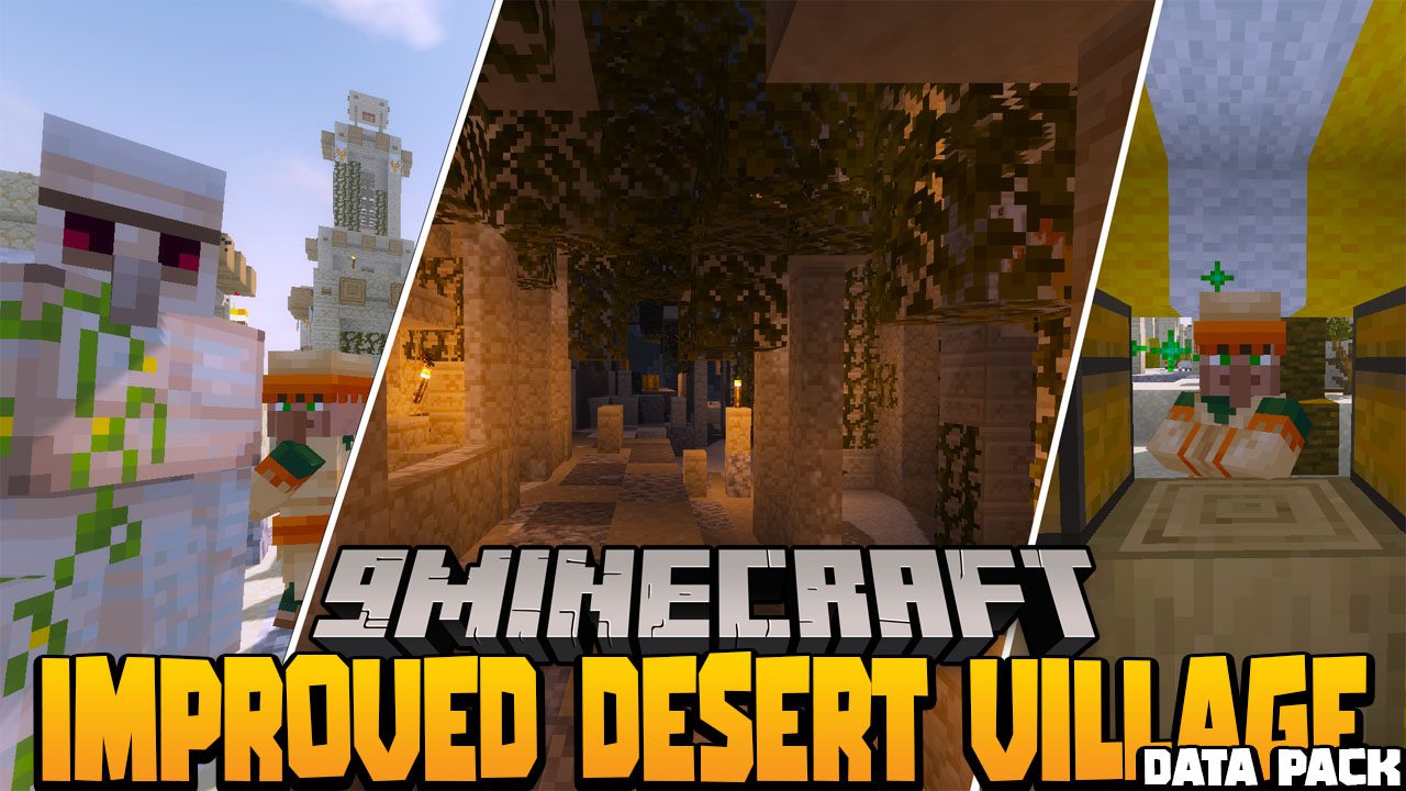 Improved Desert Village Data Pack - 1Minecraft
