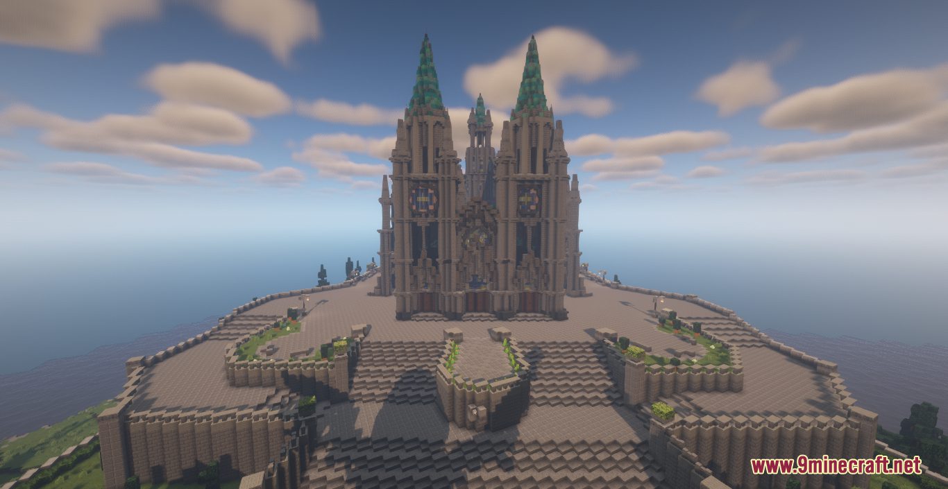 City Of Mondstadt Map - 1Minecraft