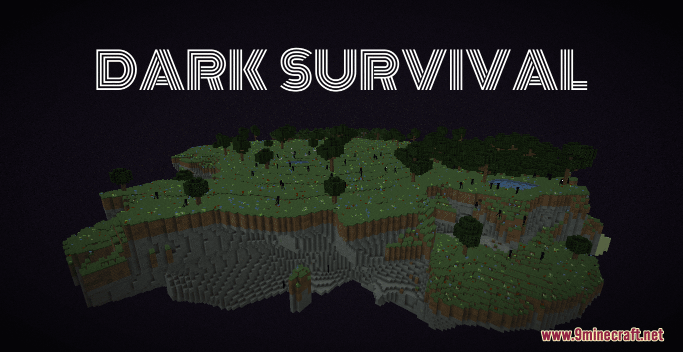 Dark Survival Map - 1Minecraft