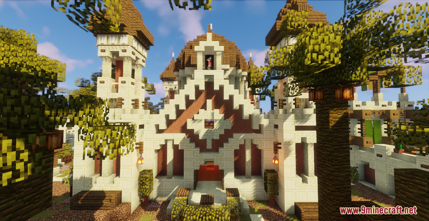 Desert Village Transformation Map - 1Minecraft