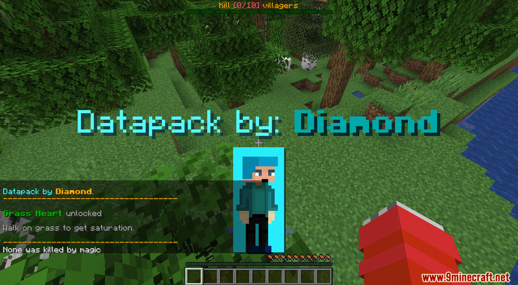 Minecraft But There Are Custom Hearts Data Pack - 1Minecraft