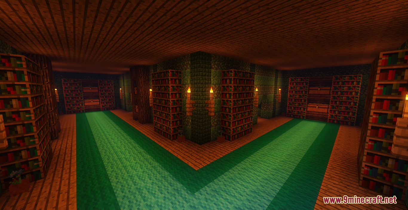 The Ocean Monument Map - 1Minecraft