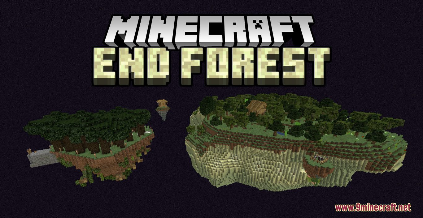 End Forest Map - 1Minecraft