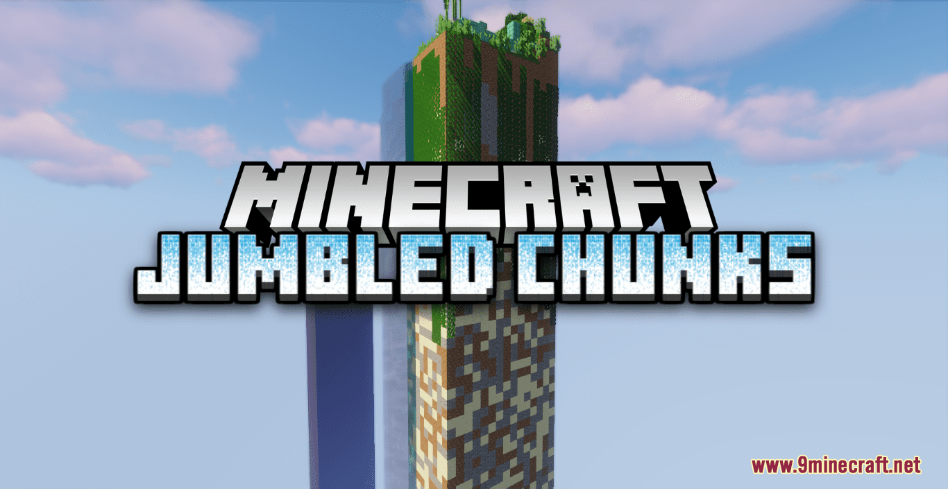 Jumbled Chunks Map - 1Minecraft