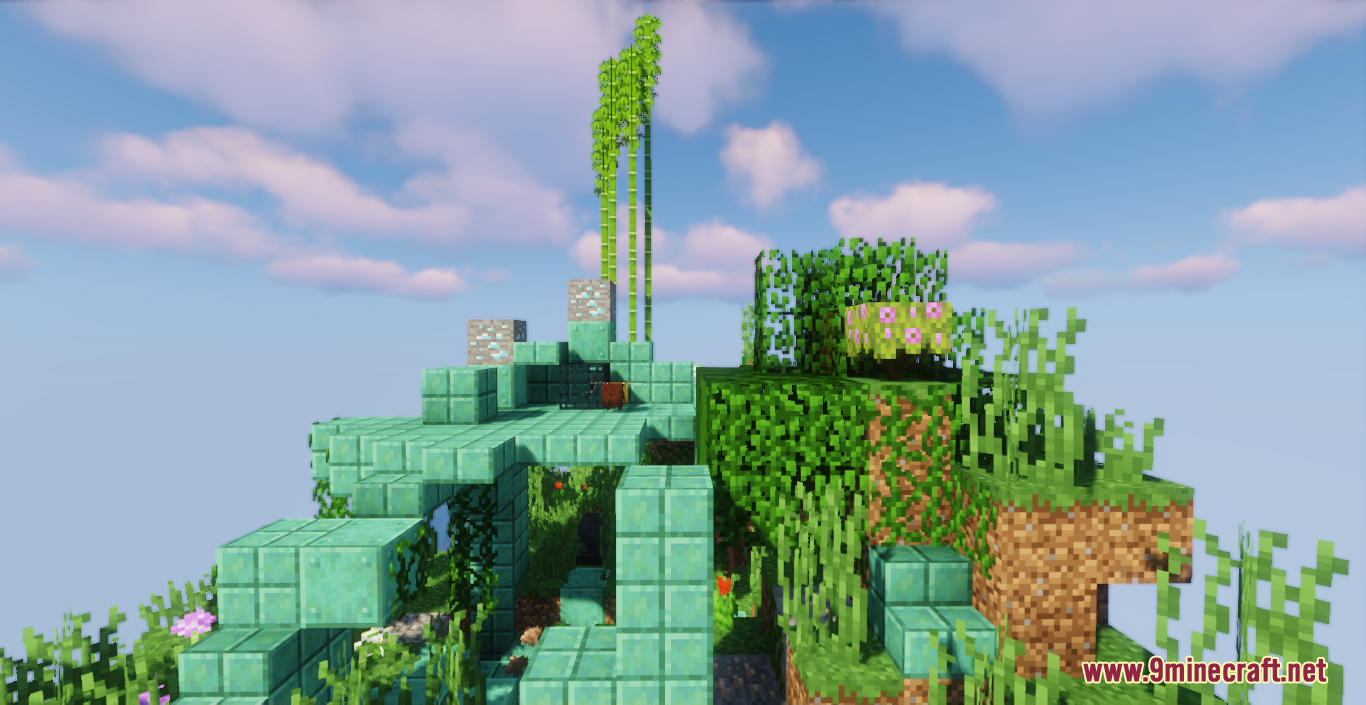 Jumbled Chunks Map - 1Minecraft