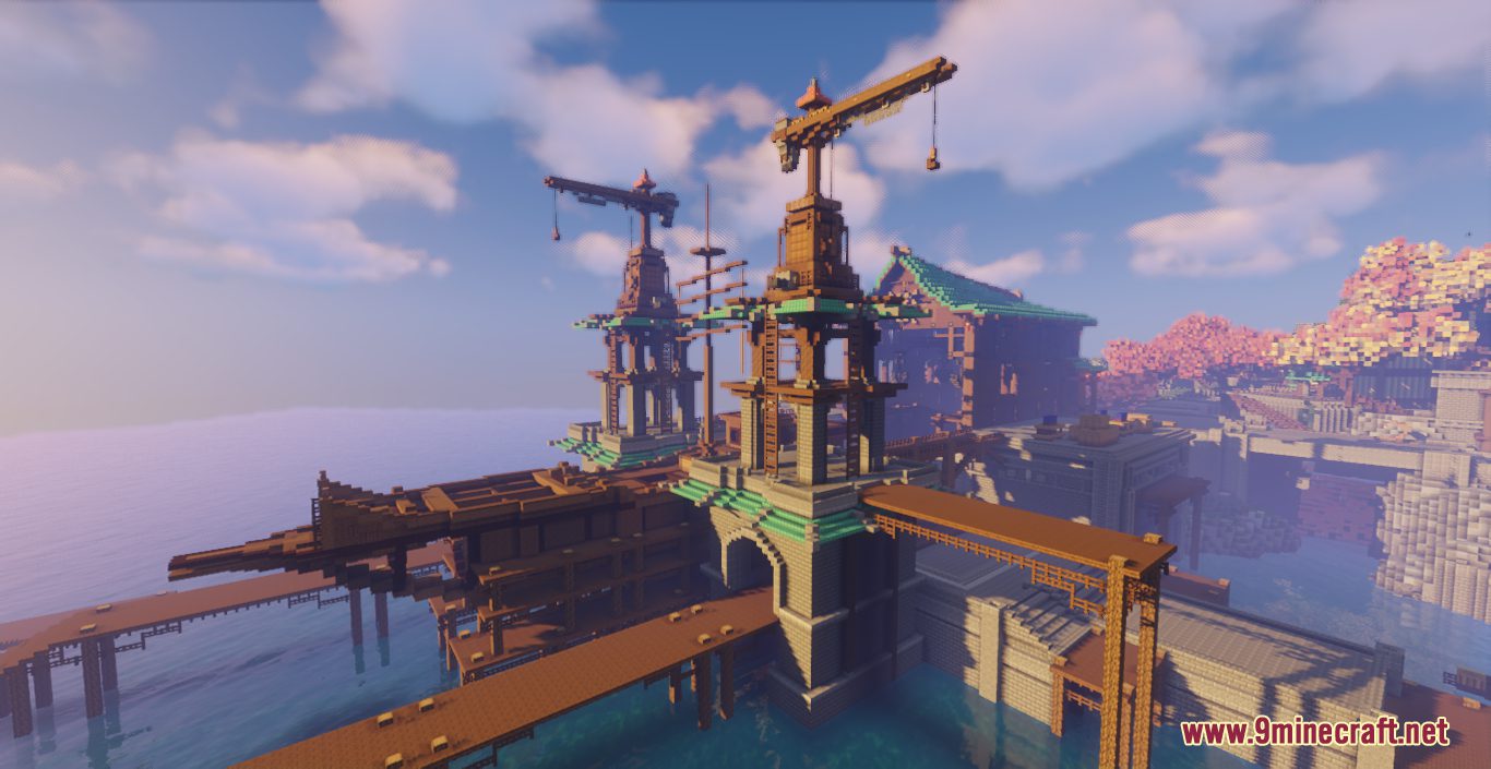 Liyue Harbour Map - 1Minecraft