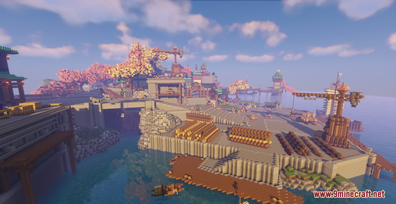Liyue Harbour Map - 1Minecraft
