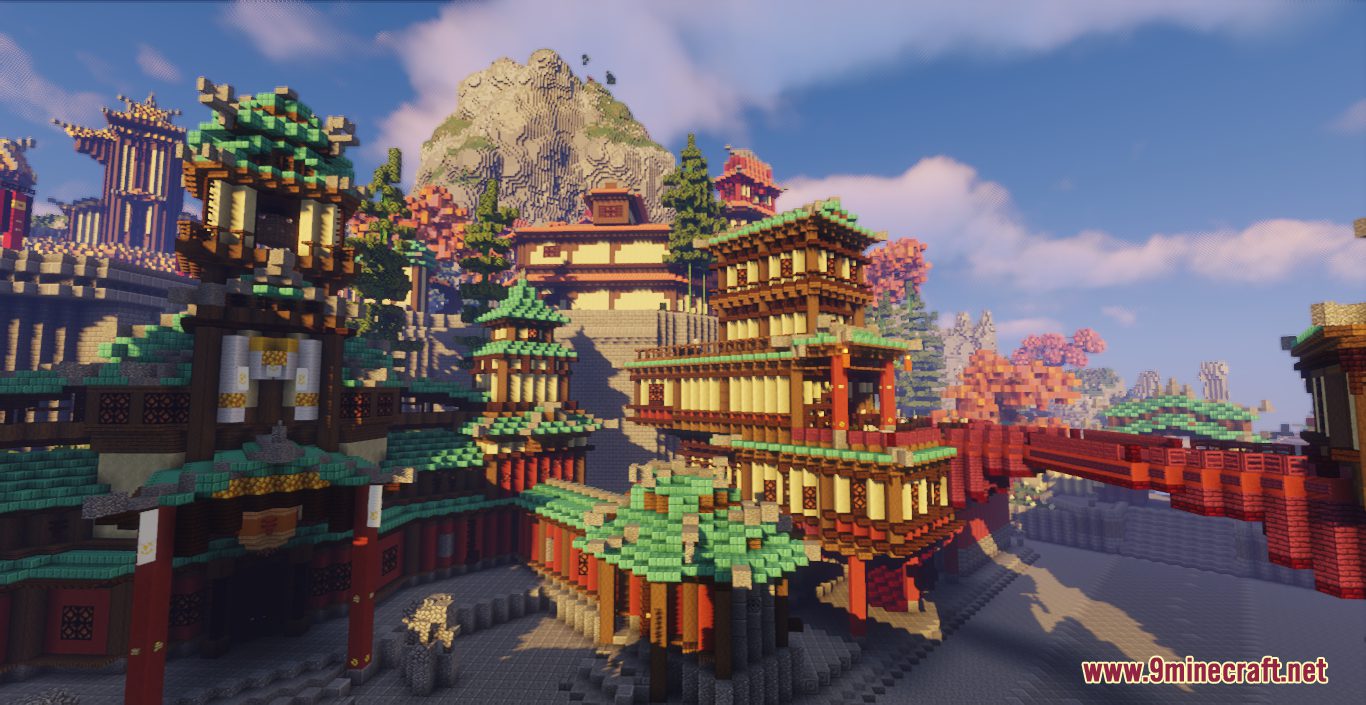 Liyue Harbour Map - 1Minecraft