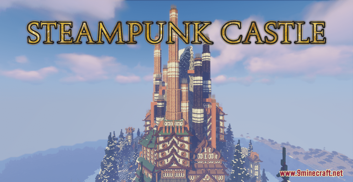 Steampunk Castle Map - 1Minecraft