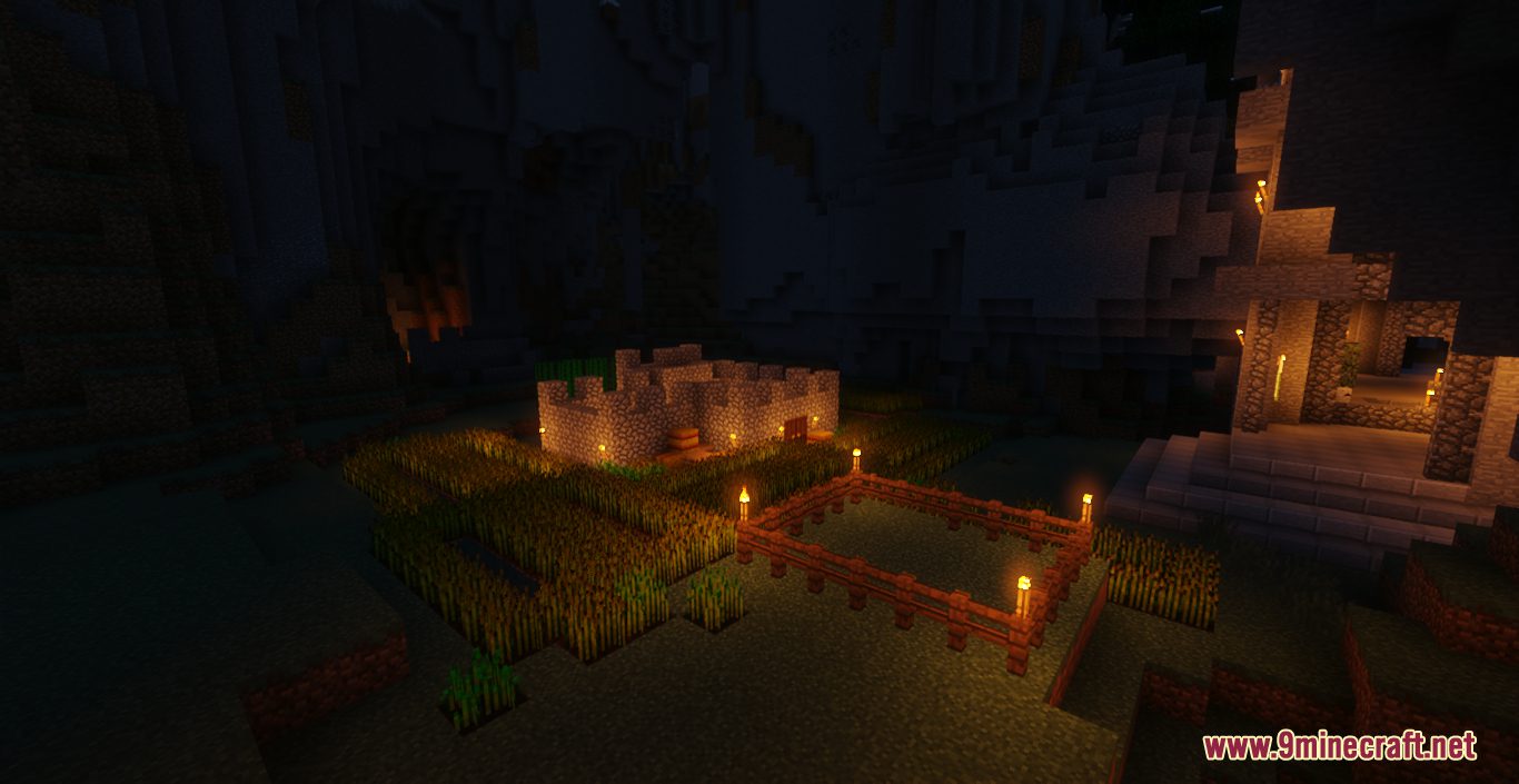 Hidden Palace Map - 1Minecraft